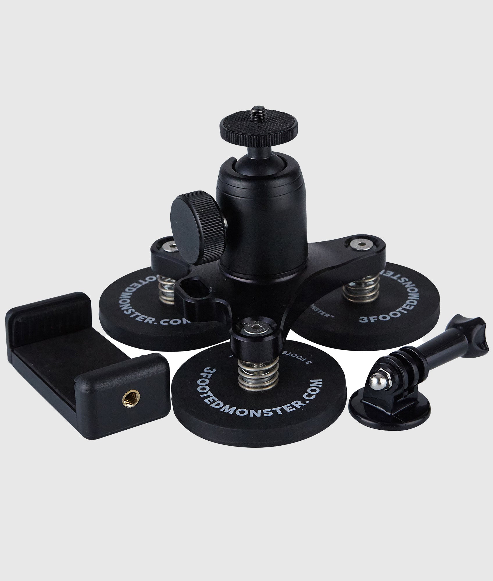 3 Footed Monster PRO - The Pro Universal Magnetic Mount - Hardtuned